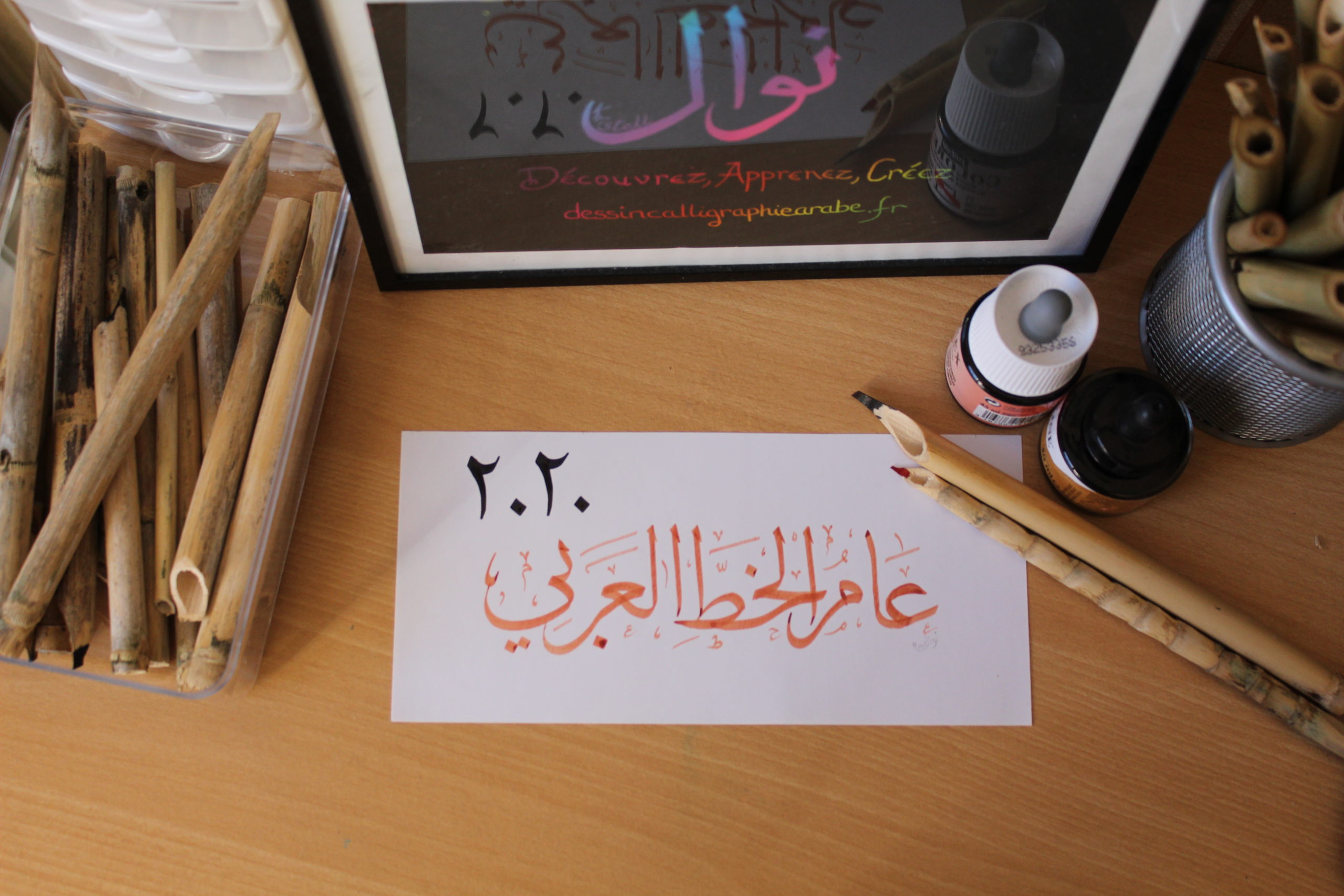 Apprendre et Découvrir la calligraphie - Kristell - Dessin Calligraphie ...
