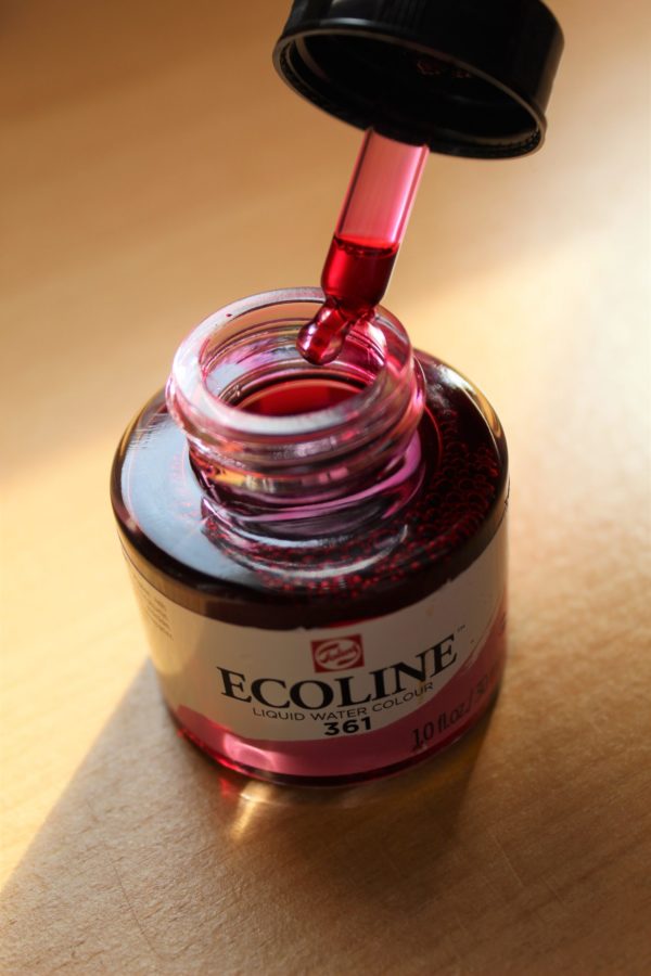 Encre aquarelle liquide ECOLINE - Dessin Calligraphie arabe